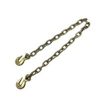 China Galvanized G70 Binder Steel Link Chain Forged Clevis Grab Hooks for sale