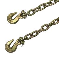 China G70 Galvanized Link Chain 8mm Diameter For Cargo Control for sale