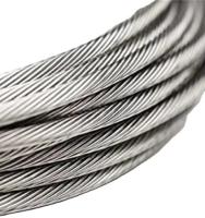 China Steel Grade High Tensile DIN Standard Aircraft Steel Cable for Anti-Twisting Guy Wire for sale