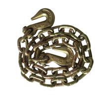 China 5/16''x 18' Yellow Zinc G70 Transport Chain With Clevis Hook for sale