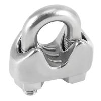 China Galvanized Finish Rigging Hardware Easy Installation Stainless Steel Cable Clamps for sale