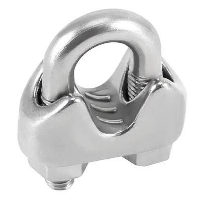 China Galvanized Finish Rigging Hardware Easy Installation Stainless Steel Cable Clamps for sale