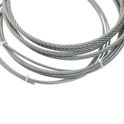 China 8mm Galvanized Wire Rope for Cold Heading Steel Standard from Hot DIP 6X7 FC 6X7 IWS for sale