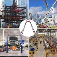 China Double Hook Four Hook Sling Ring Lifting Chain Sling for Heavy-Duty Construction for sale