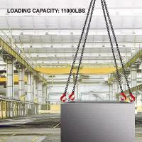 China Double Hook Four Hook Sling Ring Lifting Chain Sling for Heavy-Duty Construction for sale