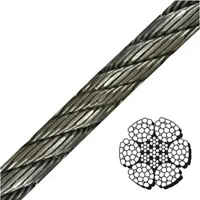 China 35*k7 32mm Galvanized Compacted Strand Rope Special Cold Heading Steel for Industrial for sale