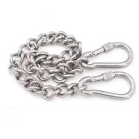 China 8mm Stainless Steel Welded Lifting Chain 2t Load Limit for sale