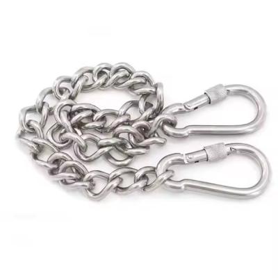 China 8mm Stainless Steel Welded Lifting Chain 2t Load Limit for sale