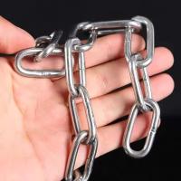 China 8mm Stainless Steel Welded Lifting Chain 2t Load Limit for sale