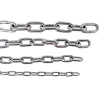 China 8mm Stainless Steel Welded Lifting Chain 2t Load Limit for sale
