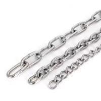 China Long Service Life Customized DIN763 766 304 316 Stainless Steel Link Chain for Lifting for sale