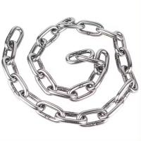 China Long Service Life Customized DIN763 766 304 316 Stainless Steel Link Chain for Lifting for sale