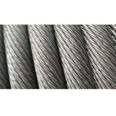 China 8mm Stainless Steel Wire Rope for Motorcycle Lifting AISI 316 Construction 6*36SW IWRC for sale