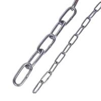 China High Strength Steel Link Chain 48kN Test Load Stainless Steel Welded Link Chain for sale