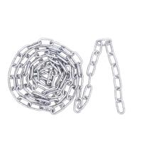 China High Strength Steel Link Chain 48kN Test Load Stainless Steel Welded Link Chain for sale