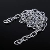China High Strength Steel Link Chain 48kN Test Load Stainless Steel Welded Link Chain for sale