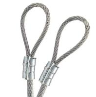 China Non-Alloy Stainless Steel Custom 7x7 7x19 Wire Rope Sling for Industrial Lifting Needs for sale