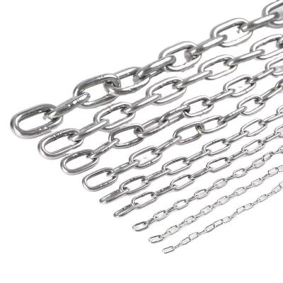 China Stainless Steel DIN766 Short Link Chain For Load Lifting Germany Standard G80 for sale