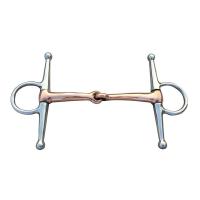 China Stainless Steel Horse Chewing Mouth Roller with Brass Hardware and Copper Jointed Bits for sale
