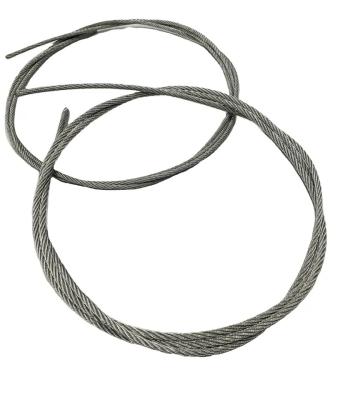 China Stainless Steel Grade 6x36 Wire Rope Hoist 50mm Marine Cable with Galvanized Coating for sale