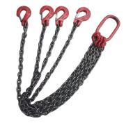 China 2t Working Load Limit G80 Steel Heavy Duty Industrial Lifting Chain with J/C Type Hook for sale