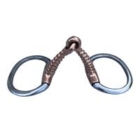 China Stainless Steel Equestrian Horse Bits with Polished Finish and Loose Ring Snaffle Design for sale