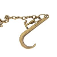 China G70 Lifting Truck Winch Cable V Hooks Forged Towing Chains with Welded Chain Structure for sale