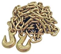China Heavy Load Transportation 8mm Black Zinc Plated G70 Transport Chain with Bent Hook for sale