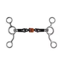 China Equestrian Training Horse Gag Ring in Stainless Steel Material with Gag Thickness for sale