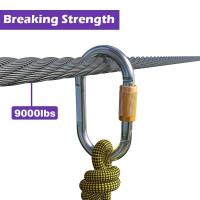 China Bending 7x19 Strands Steel Aircraft Cable 50 feet 5/16 inch Stainless Steel for Needs for sale