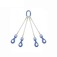 China G80 Hook 10Mm Lashing Link Welded Chain Sling for Heavy Load for sale