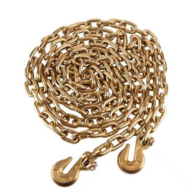 China Standard G70 1/2''x 20' Steel Lifting Chain 48kN Test Load for Load Securing Needs for sale