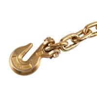 China Standard G70 1/2''x 20' Steel Lifting Chain 48kN Test Load for Load Securing Needs for sale