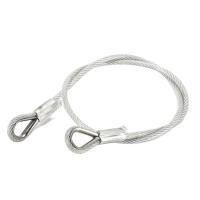 China Customized Length Stainless Steel Wire Rope with Corrosion-Resistant PVC Nylon Coating for sale