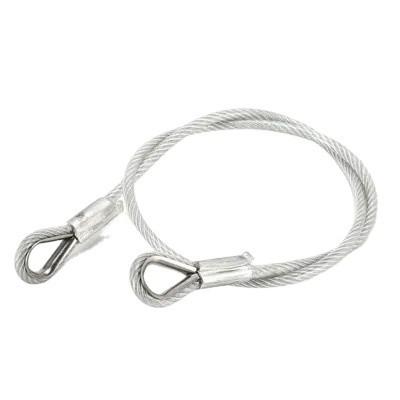 China Customized Length Stainless Steel Wire Rope with Corrosion-Resistant PVC Nylon Coating for sale