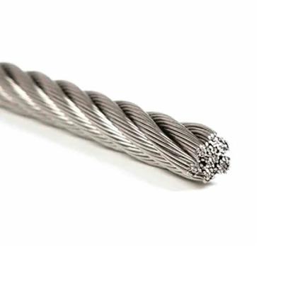 China 6xK26WS-WSC/IWRC 6xK31WS-WSC/IWRC 6xK36WS-WSC/IWRC Type 316 Stainless Steel Wire Rope for sale