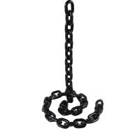 China Steel Link Chain 22mm High Strength Alloy Steel Chain Test Load 48kN for sale