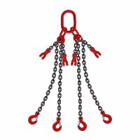 China G80 G100 Four Legs Lifting Chain Sling Hook Chain for Link Function Other in Black for sale