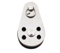 China Polished Finish 8253 Stainless Steel Nylon Sheave Pulley Block for sale