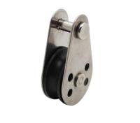 China Polished Finish 8253 Stainless Steel Nylon Sheave Pulley Block for sale