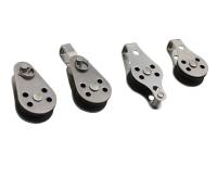 China Polished Finish 8253 Stainless Steel Nylon Sheave Pulley Block for sale