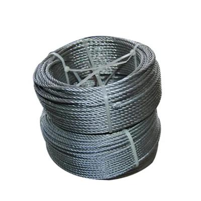 China Sturdy Elevator Lifting Traction Steel Cable 6x19W-WSC Steel Wire Rope for sale