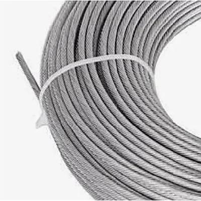 China 500fts Cable Rails 6X36ws FC/Iwrc Ungalvanized and Galvanized Steel Wire Rope for Lifting for sale