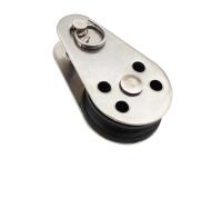 China Marine Rigging Accessories Stainless Steel 316 Sailing Pulley Block for Heavy Industry for sale