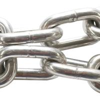 China 8mm Blacken Finished 316 Stainless Steel Boats Anchor Chain Standard DIN766 for Ship for sale