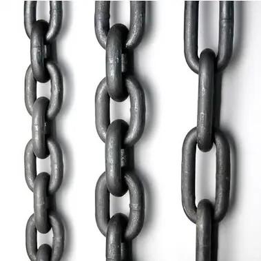 China 18x64mm DIN22252 Standard Alloy Steel Welded Mining Chain for Germany Standard Mining for sale