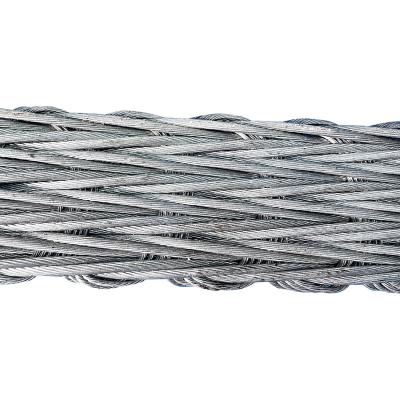 China Hot-Dipped Galvanized Steel Flat Wire Rope 155x26mm 940-1010kg/100m for sale