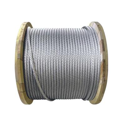 China 7x19 Galvanized Wire Rope Steel Cable for Drawing Tolerance ±3% Versatile and Strong for sale