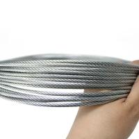 China Carbon Steel Grade 4x31 8.3mm Hot Dip Galvanized Steel Wire Rope for Suspended Platform for sale