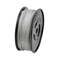 China Galvanized Steel Wire Rope 6*12 Steel Grade 7*7 7*19 6*19 FC 6*7 FC Wire Strand Cable for sale